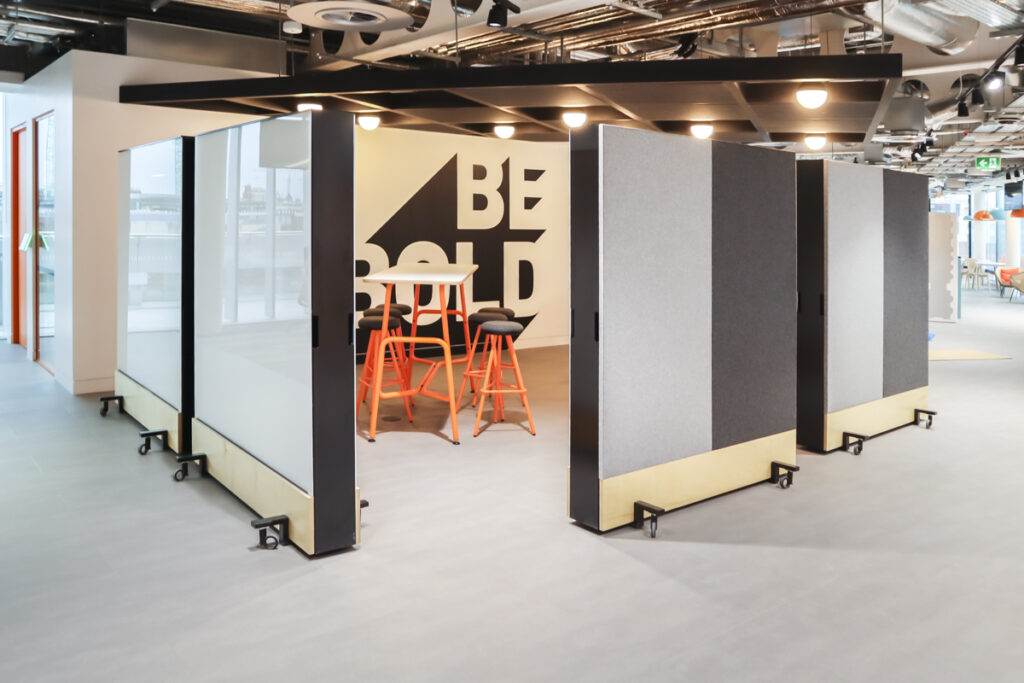 Mobile Freestanding Acoustic Panel | Vision Interiors