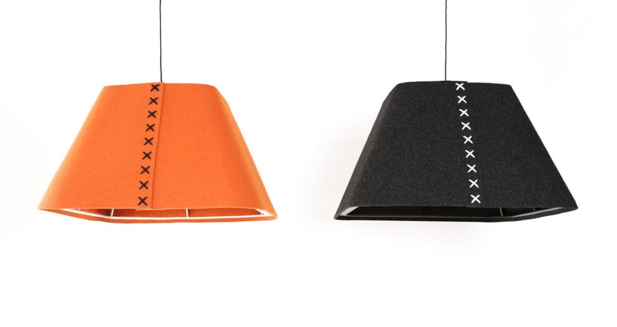 BuzziShade Square Acoustic Lighting | Vision Interiors